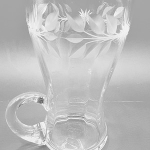 Set of Four Vintage Etched, Irish Coffee/hot Toddy Glasses - Etsy