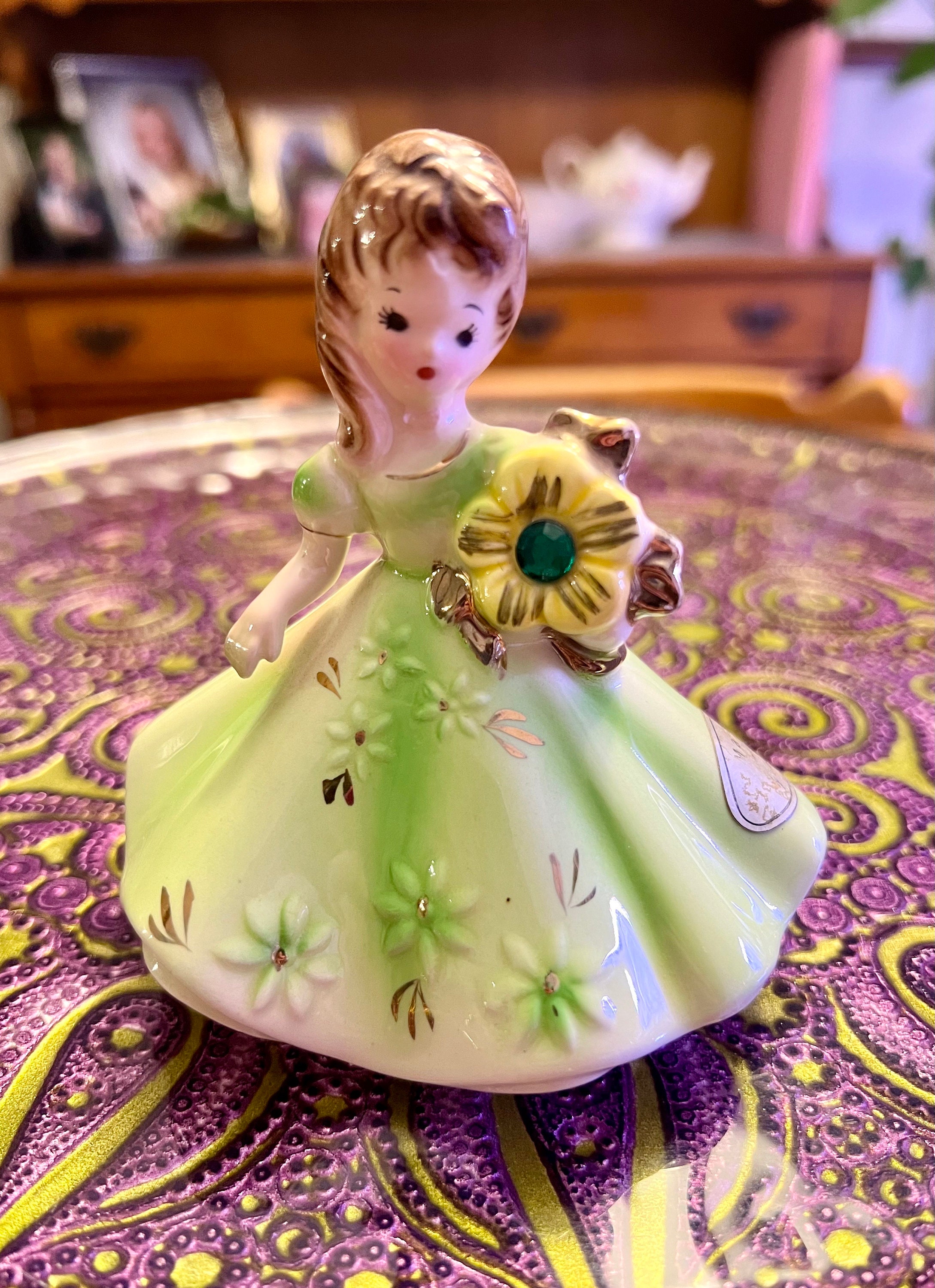 Josef Originals Birthstone Little Girl Figurines - Etsy