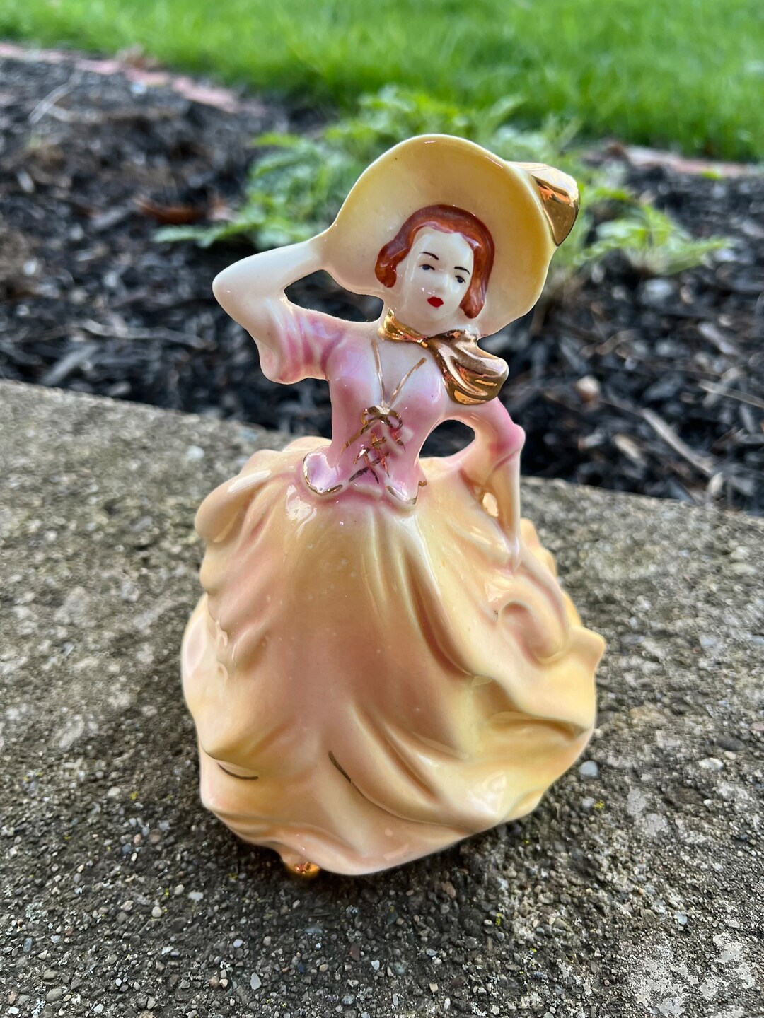 Vintage Southern Belle Planter - Etsy