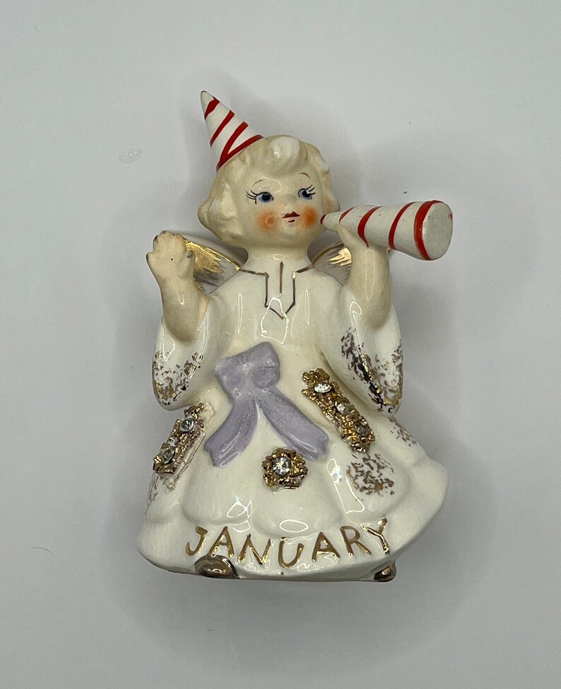 1957 Geo Z Lefton Birthday Angels - Etsy