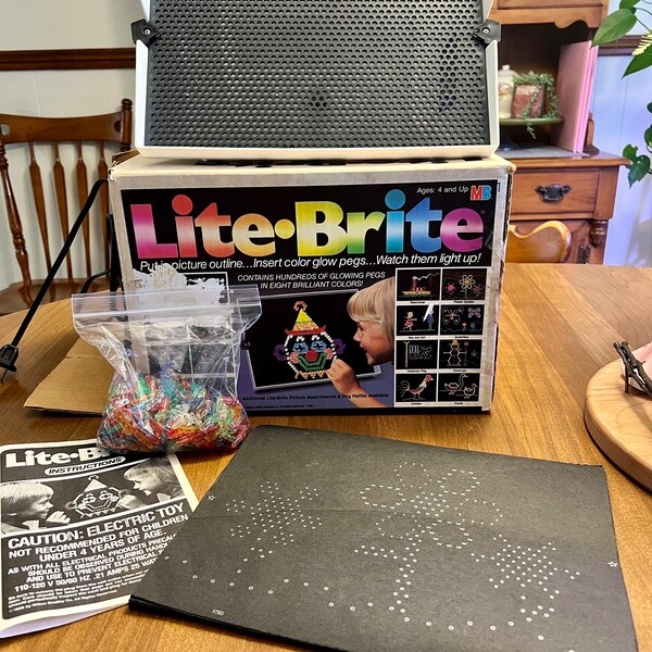 Original Lite Brite - Etsy