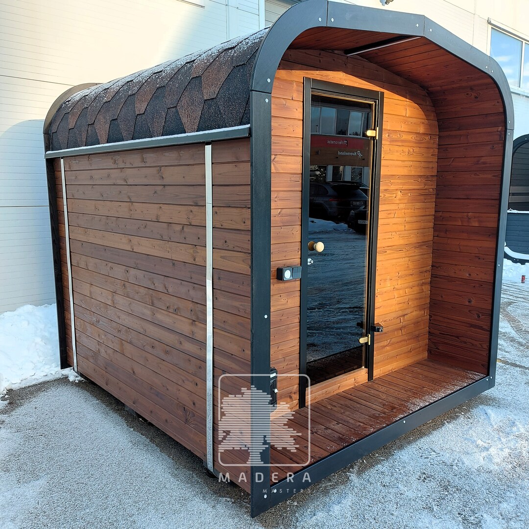 Cube Mini Outdoor Sauna - Etsy