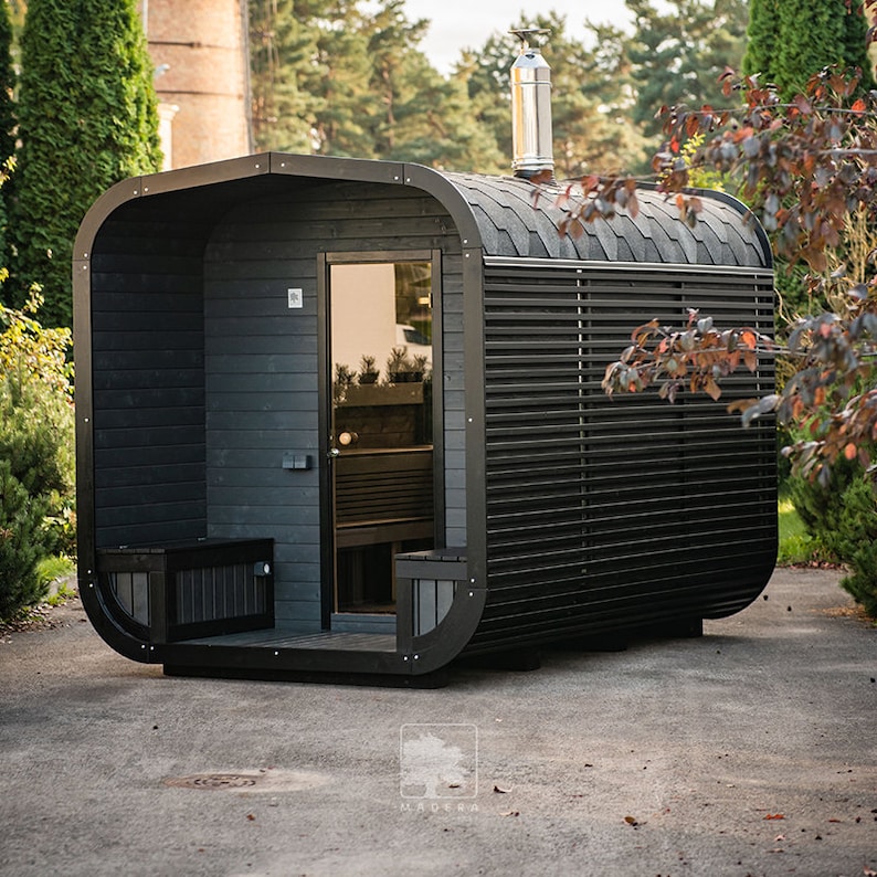 Thermowood Outdoor Sauna - Etsy