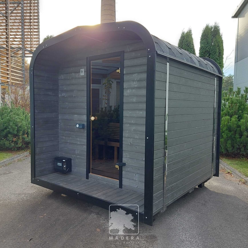 Cube Mini Thermowood Sauna - Etsy