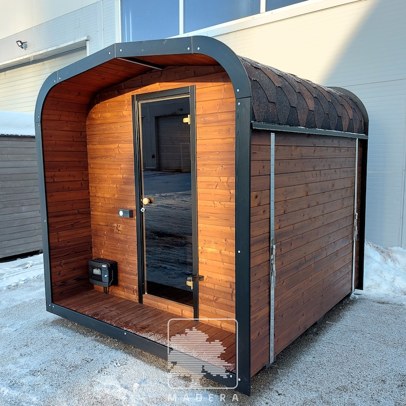 Cube Mini Outdoor Sauna - Etsy