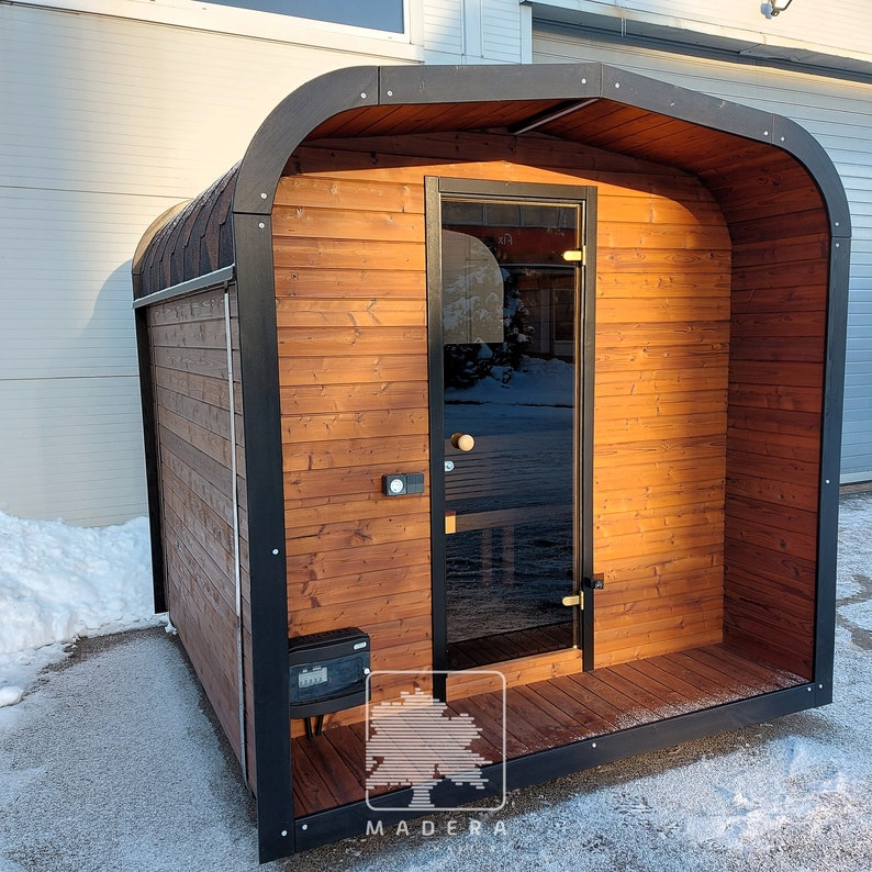 Cube Mini Outdoor Sauna - Etsy