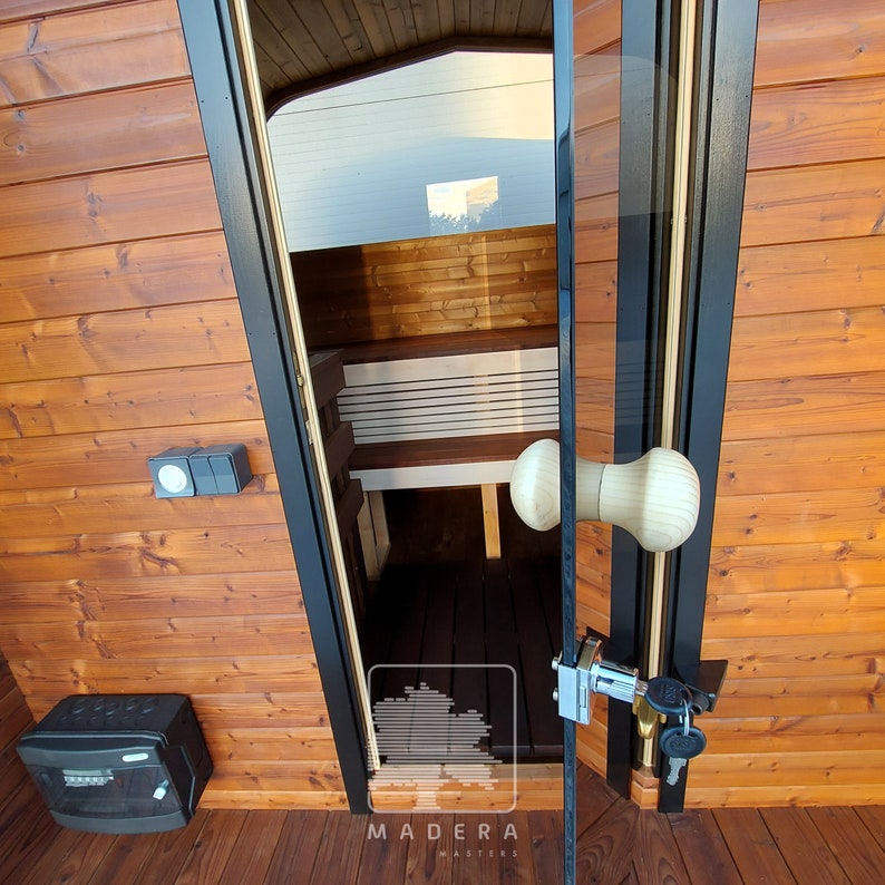 Cube Mini Outdoor Sauna - Etsy