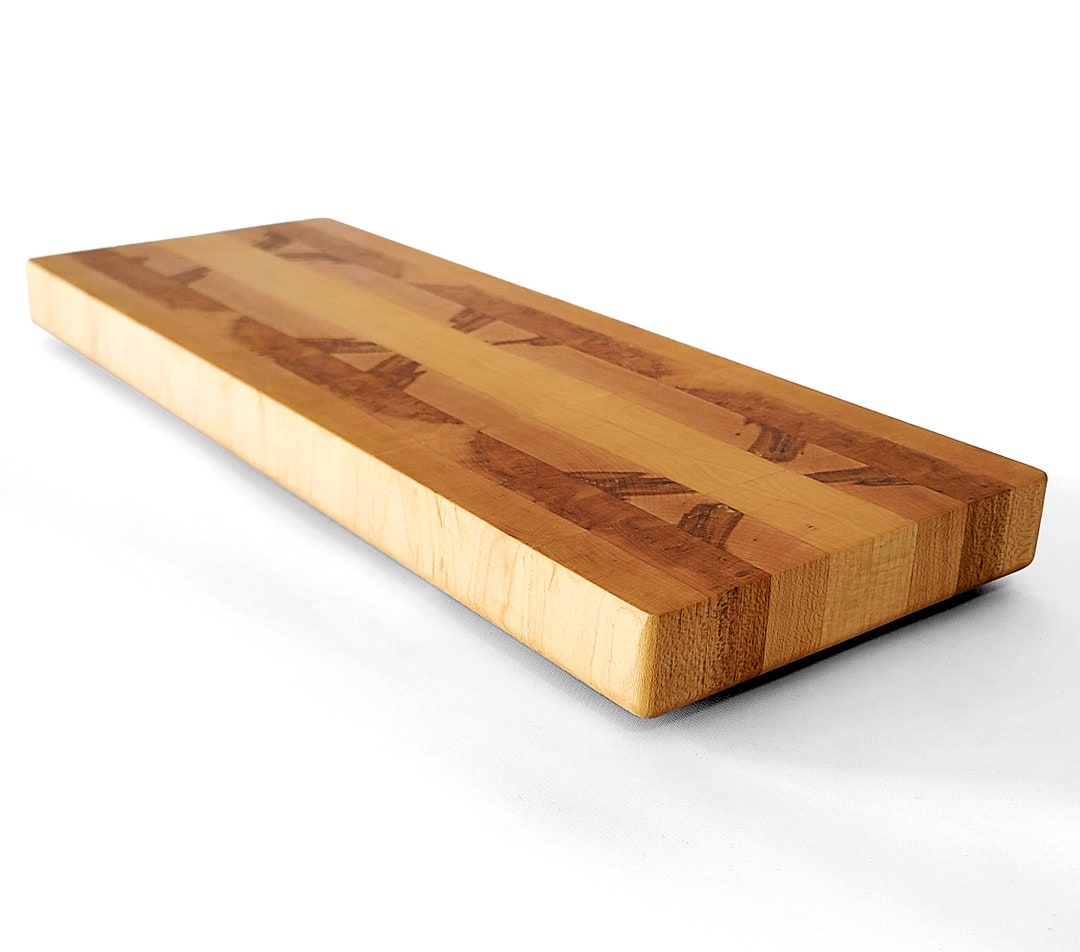 Handcrafted End-grain Maple Cutting Board - Rustic Elegance for Your ...