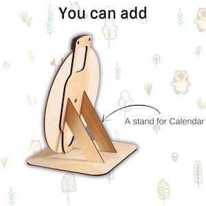 Montessori Calendar Wooden Calendar for Kids Montessori Circle Time ...