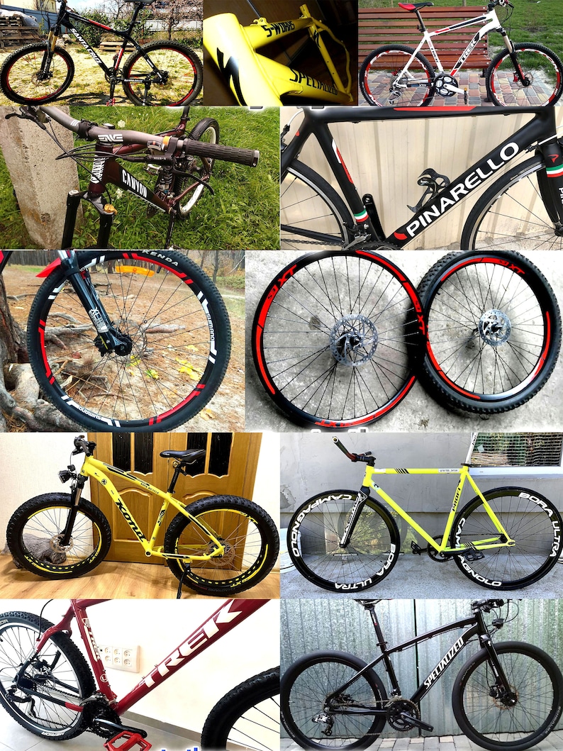 Custom Made HAIBIKE Bicycle Stickers, Stickers on the Frame +fork - Etsy