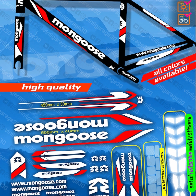 Retro Bike Frame Stickers - Etsy