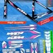 Custom Made KTM Bicycle Stickers, Stickers on the Frame +fork - Etsy