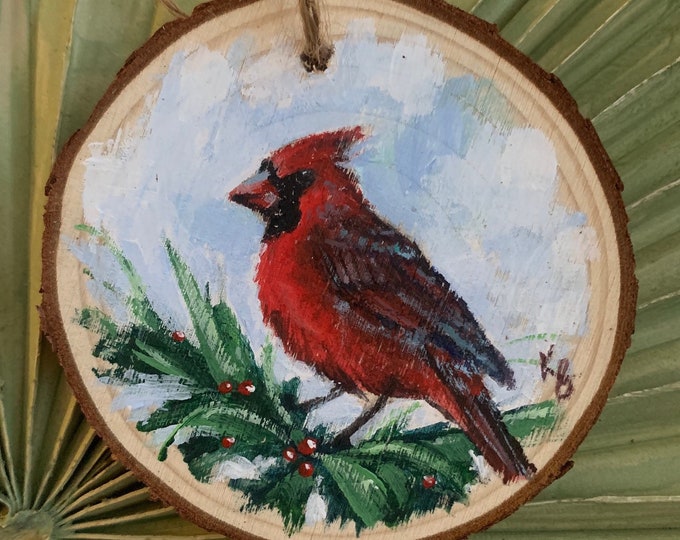 Red Cardinal Ornament - Etsy