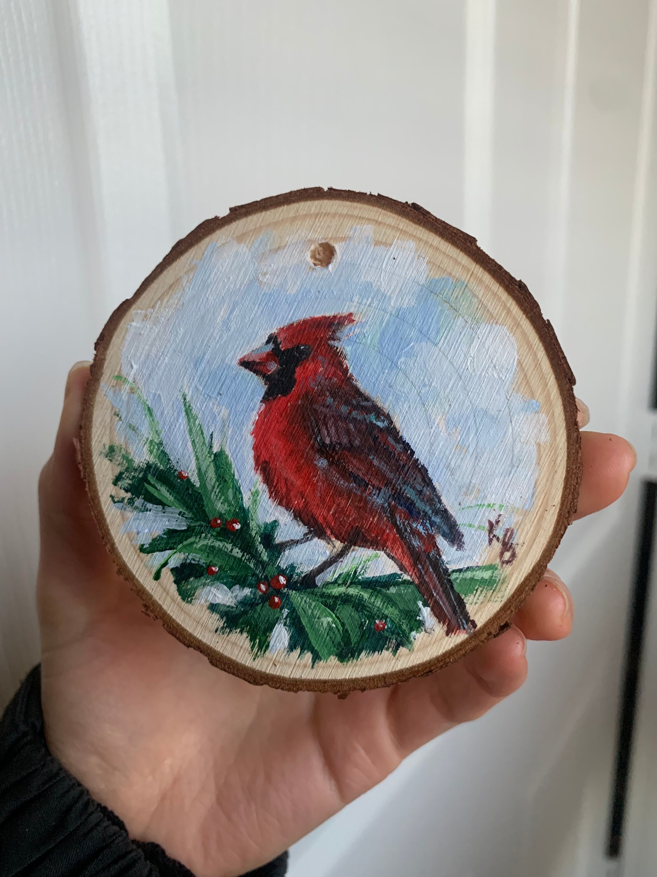 Red Cardinal Ornament - Etsy