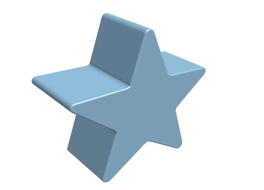 3d Printable Star
