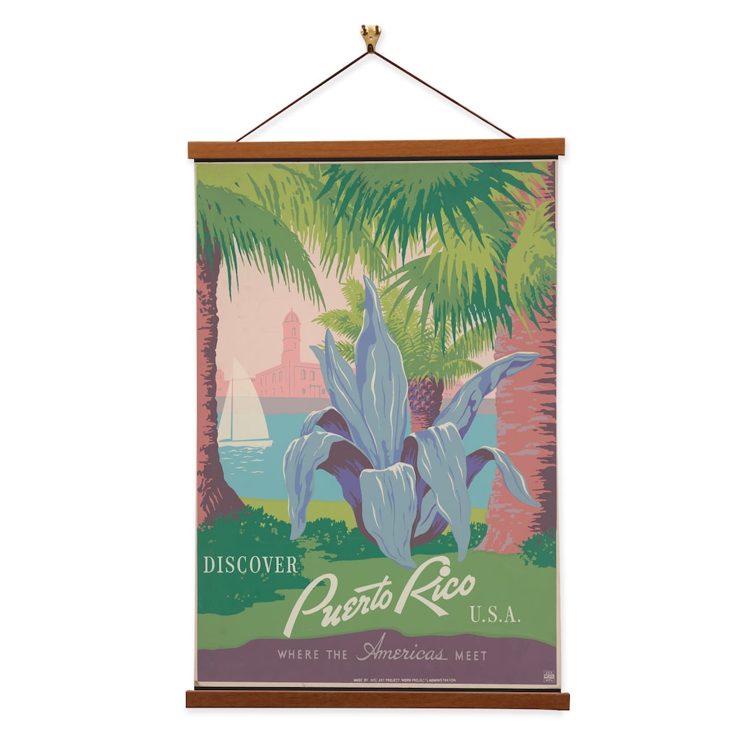 Discover Puerto Rico U.S.A. Where the Americas Meet by WPA Poster ...