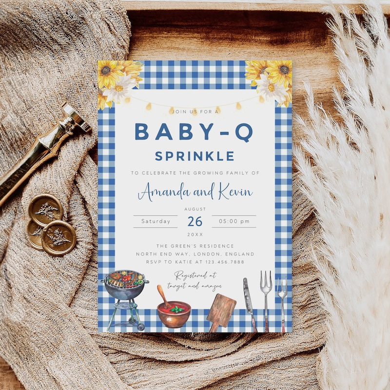Blue Baby Que - Etsy