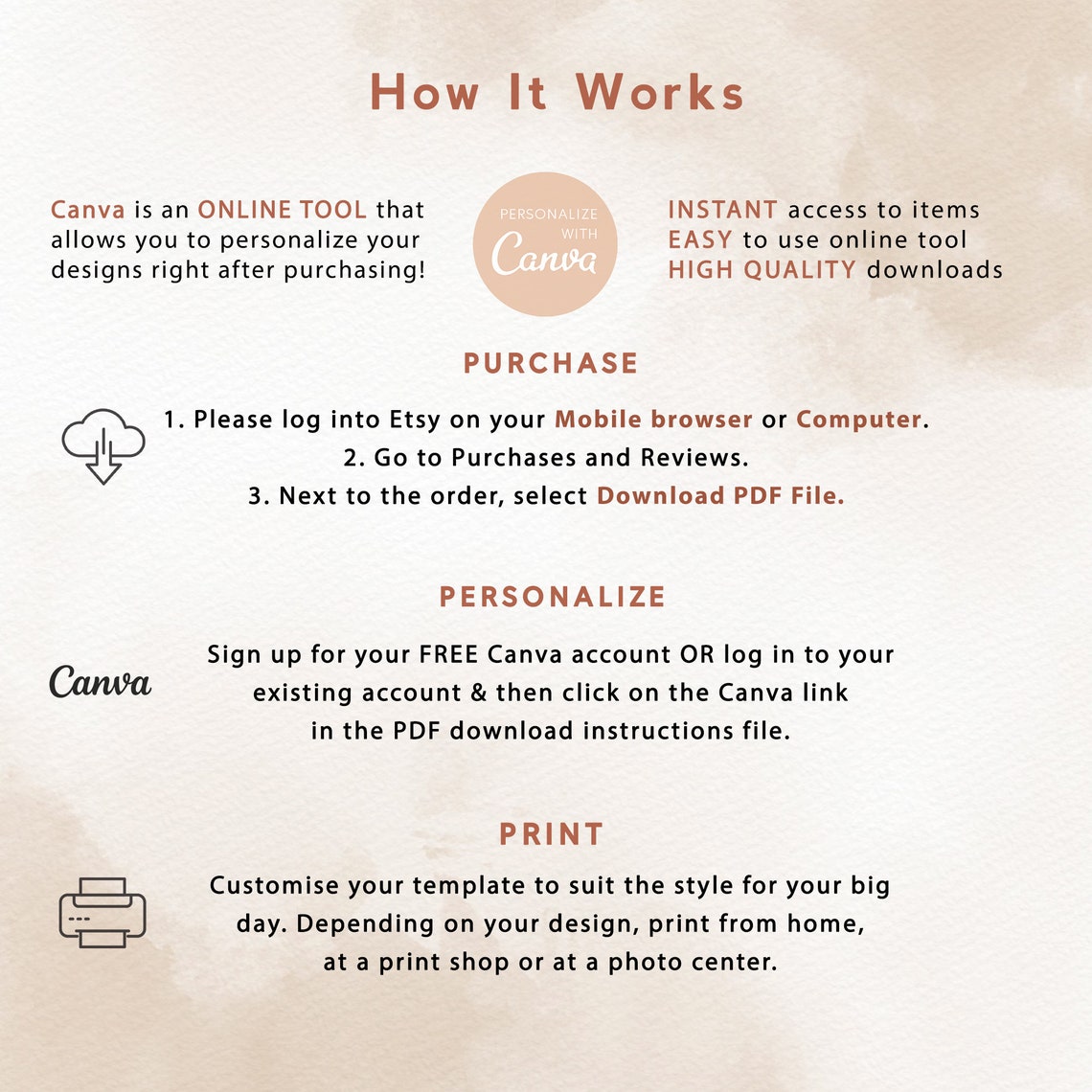 Unplugged Wedding Ceremony Sign Template, Social Media Notice (digital ...