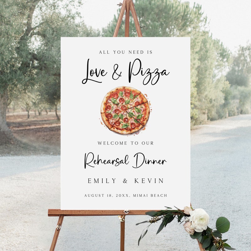 Rehearsal Dinner Sign - Etsy