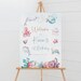 Editable Oneder the Sea Welcome Sign, 1st Birthday Poster, Ocean ...