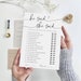He Said She Said Game Card, Bridal Shower Game, Printable He Said She ...