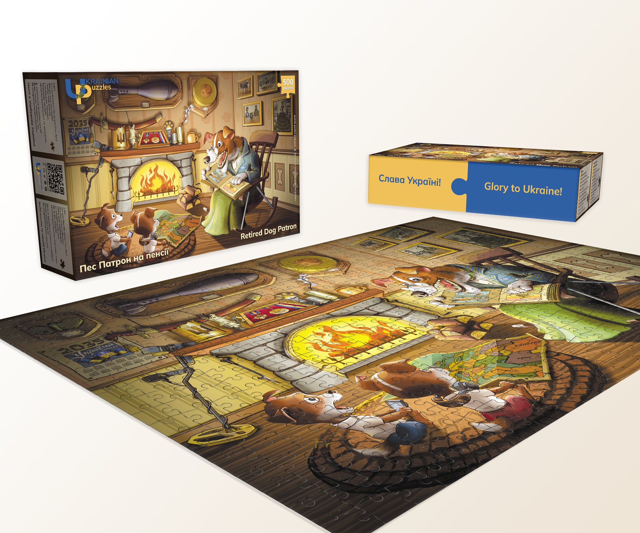 Jigsaw Puzzles retired Dog Patron 500 Pieces - Etsy