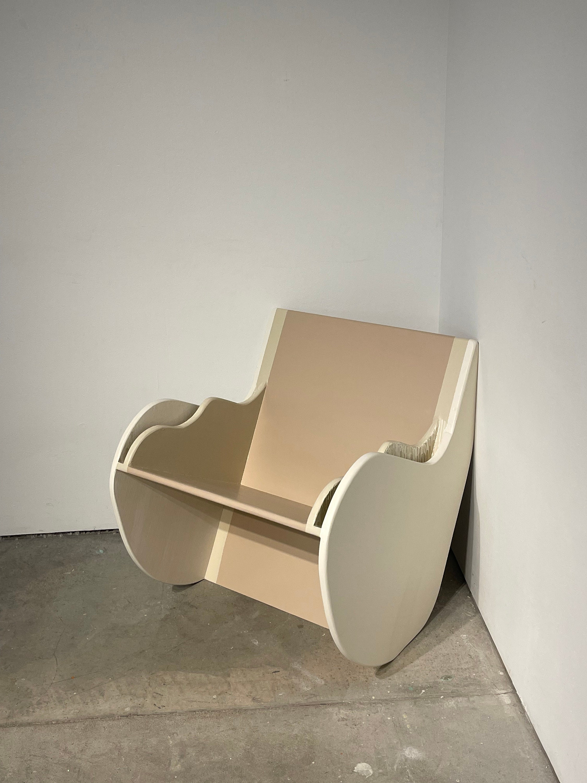 Handmade Wooden Corner Rocking-chair - Etsy