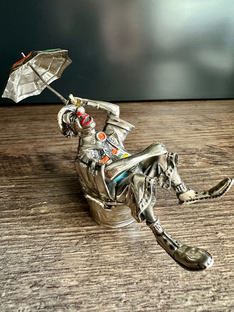 Vittorio Angini Silver Clown - Etsy