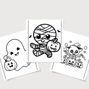 Halloween Coloring Pages, Kids Halloween Art, Spooky Coloring Pages ...
