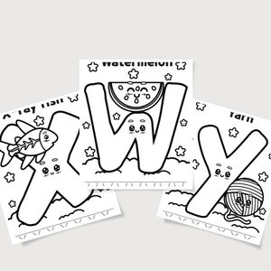 ABC Coloring Pages, Kids Artwork, Preschool Printables, Kids Worksheets ...