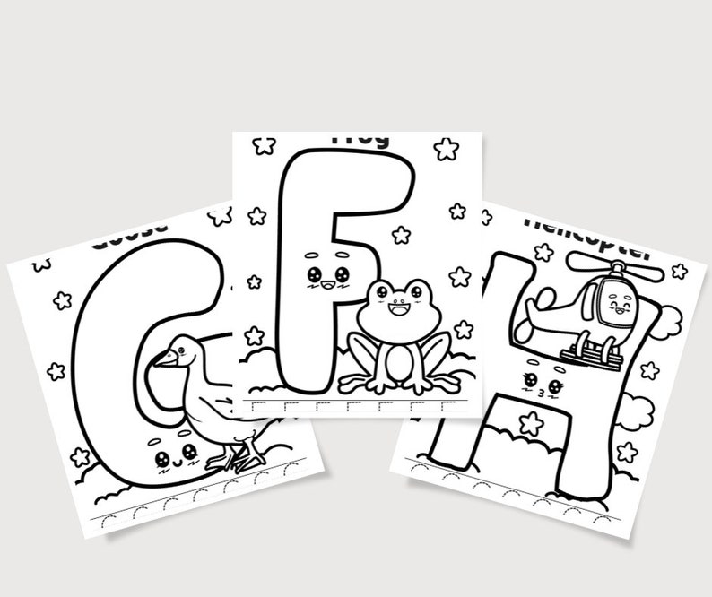 ABC Coloring Pages, Kids Artwork, Preschool Printables, Kids Worksheets ...