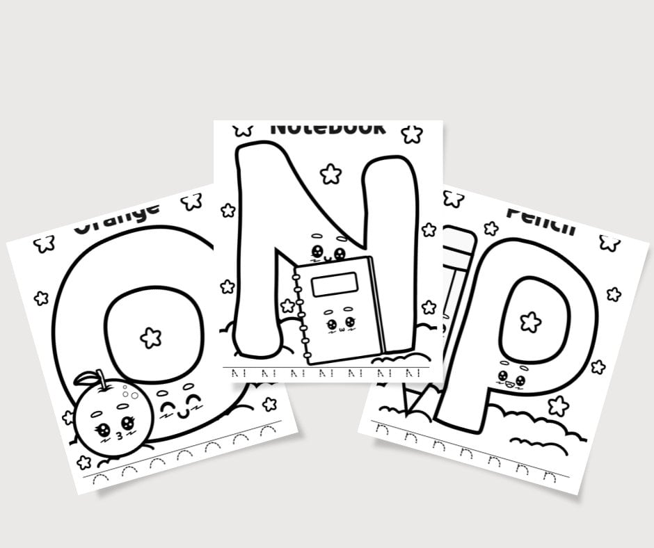 ABC Coloring Pages, Kids Artwork, Preschool Printables, Kids Worksheets ...