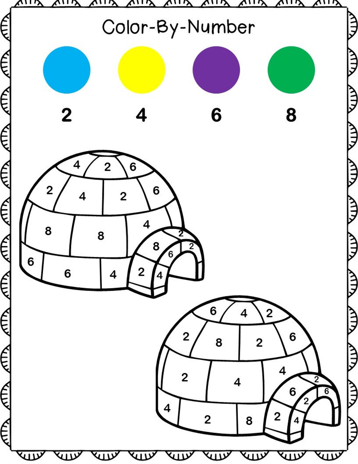 Color by Number Worksheets, Kids Artwork, Toddler Printables, Kids ...