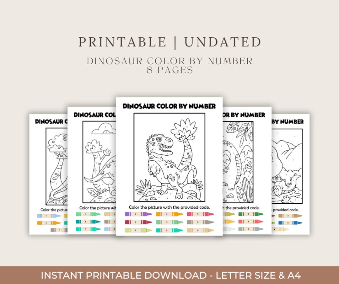 Dinosaur Coloring Pages, Kids Artwork, Toddler Printables, Kids ...