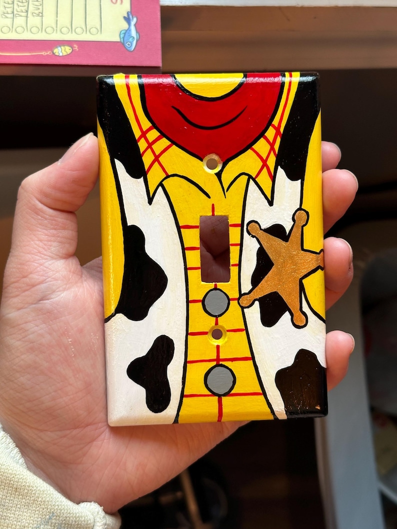 Toy Cowboy Light Switch Cover - Etsy