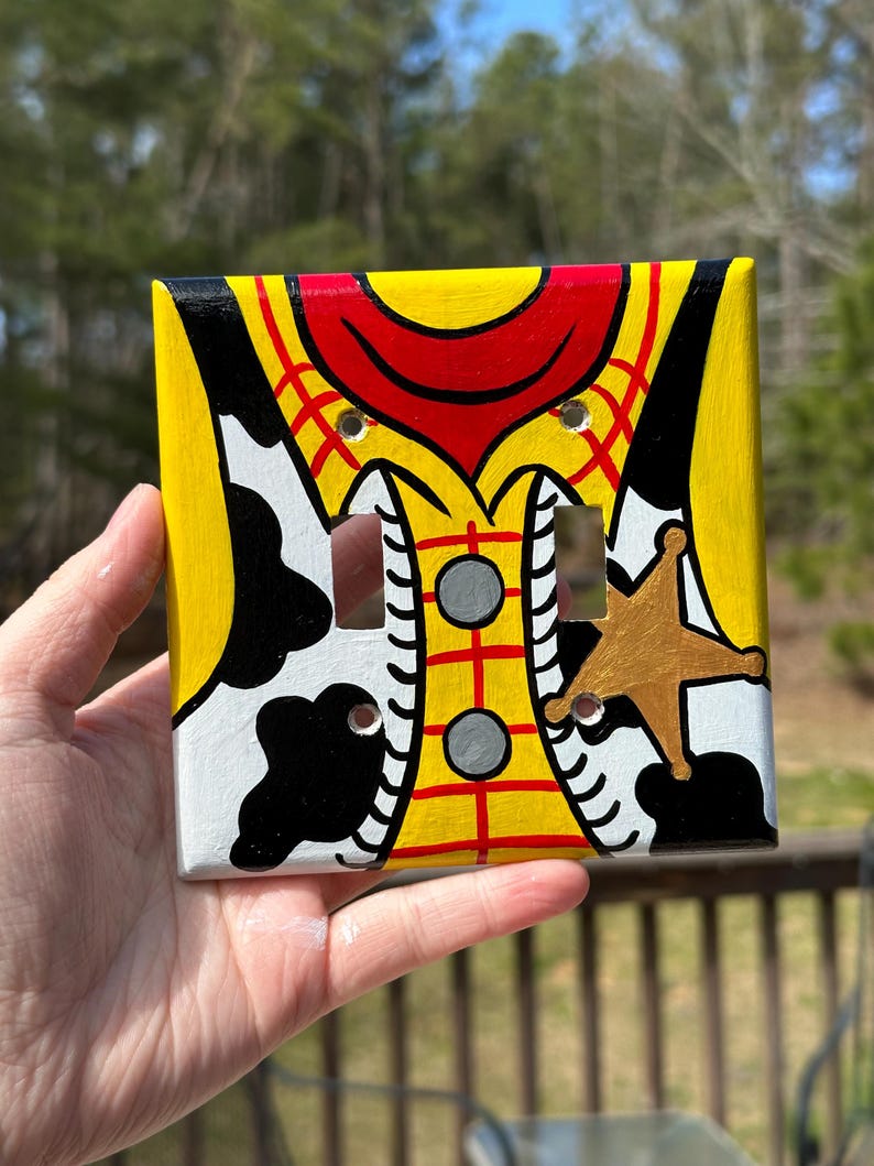 Toy Cowboy Light Switch Cover - Etsy