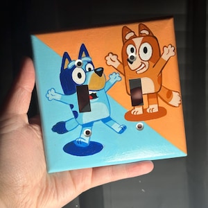 Bluey + Bingo Light Switch Cover - Etsy