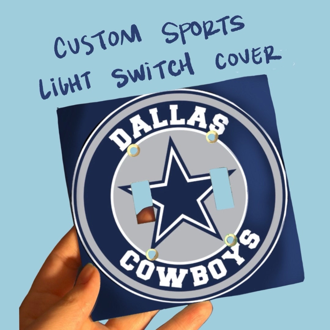 Custom Sports Light Switch Cover - Etsy