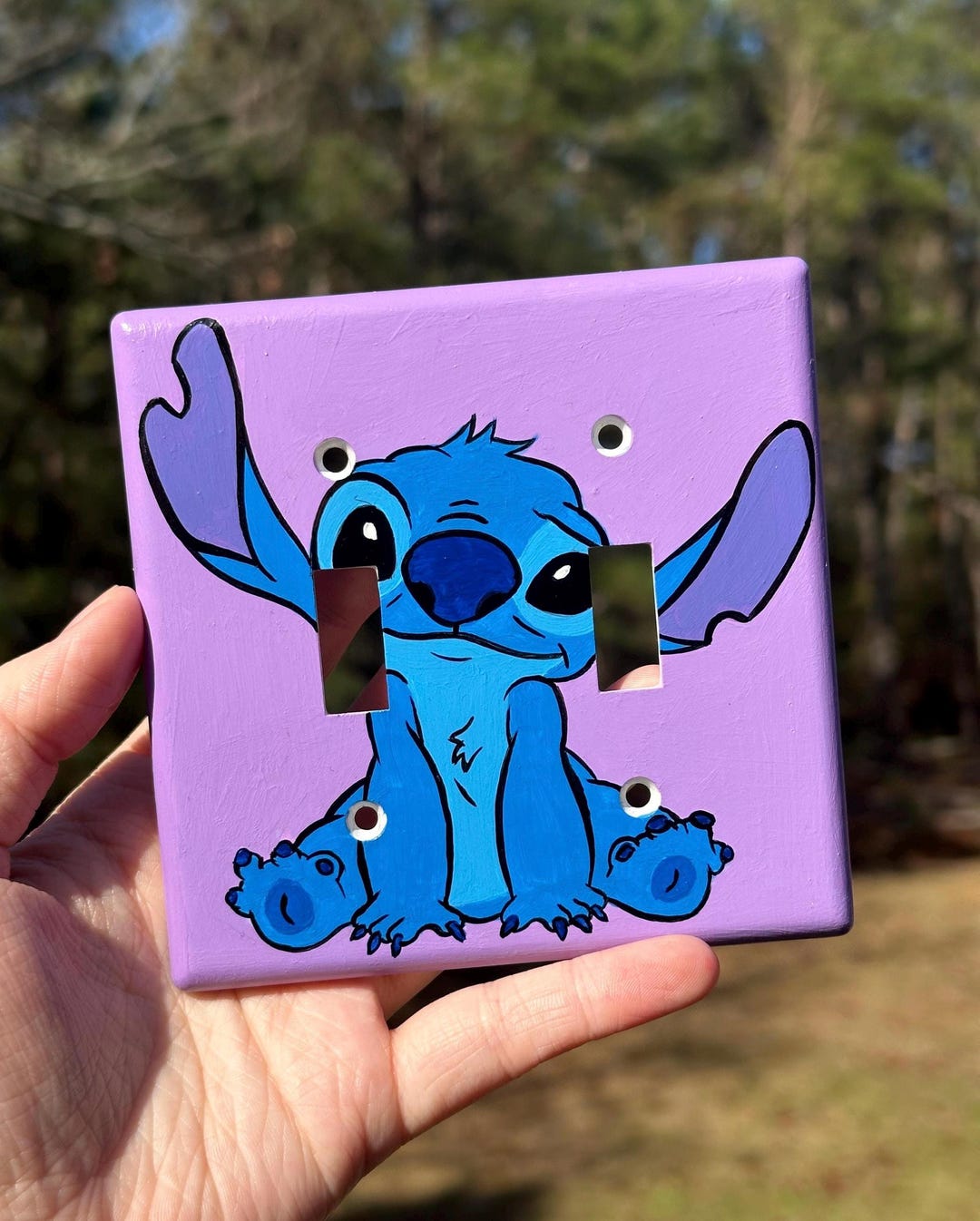 Stitch Light Switch Cover - Etsy