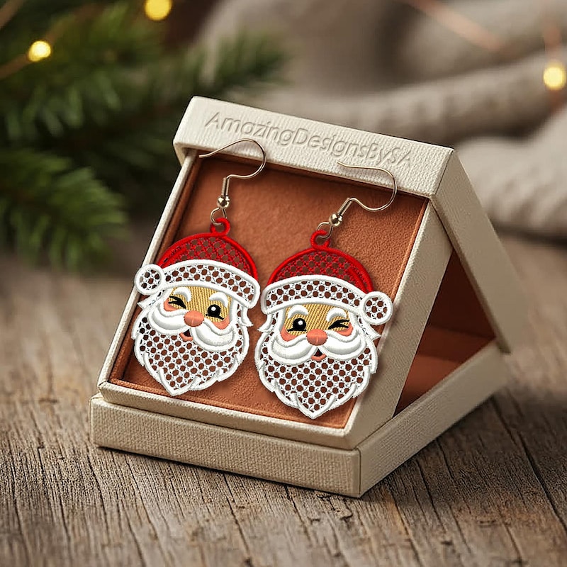 Needlepoint Santa Face - Etsy