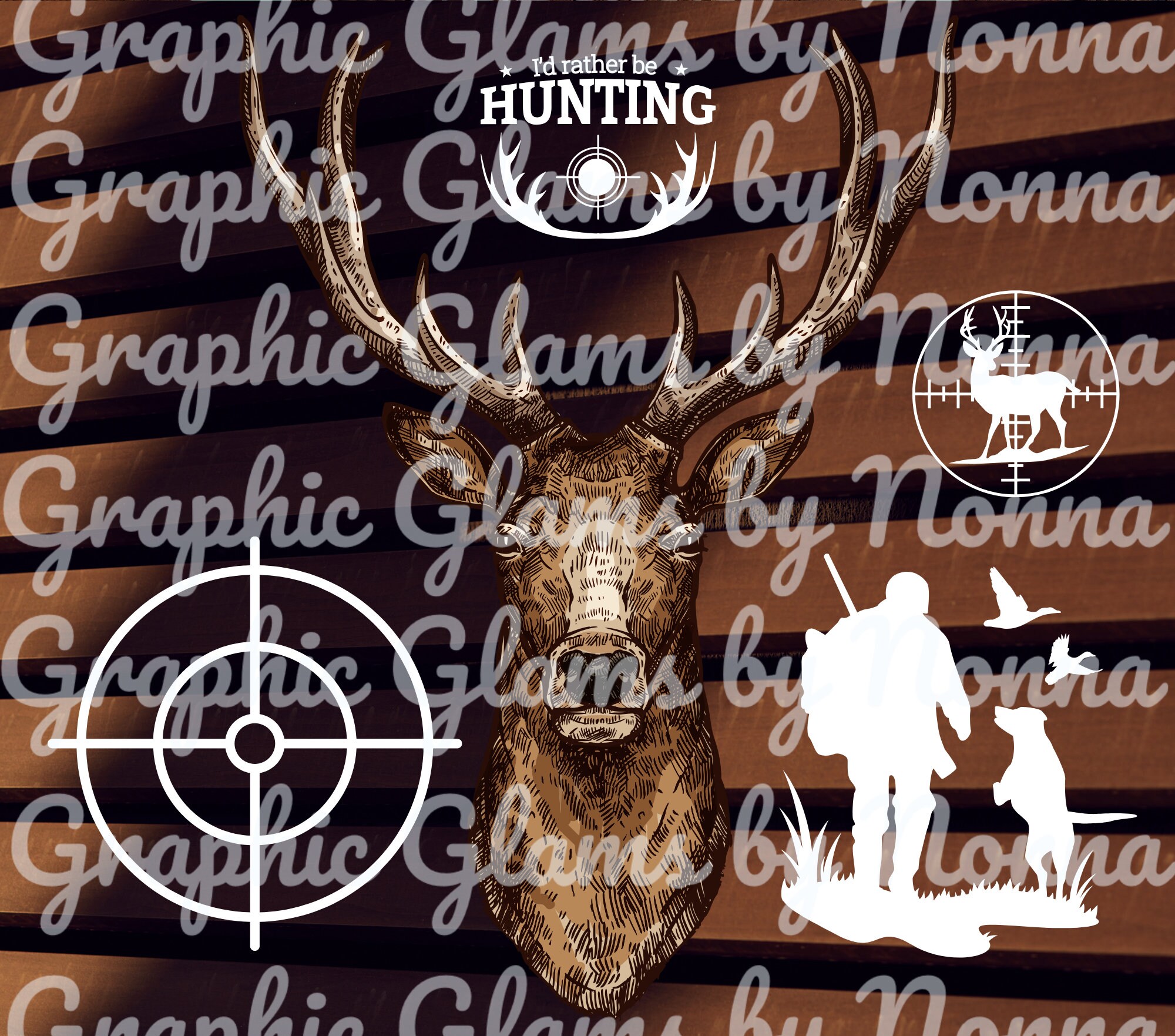 Ready to Press Sublimation Transfers for 20oz Tumblers: Hunting Part 2 ...