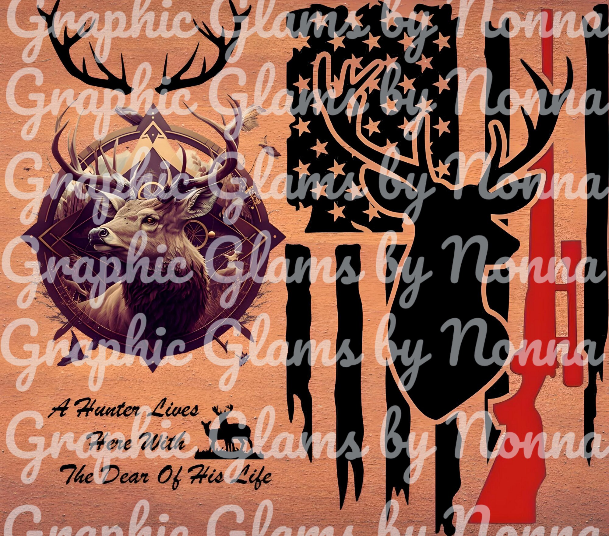 Ready to Press Sublimation Transfers for 20oz Tumblers: Hunting Part 2 ...