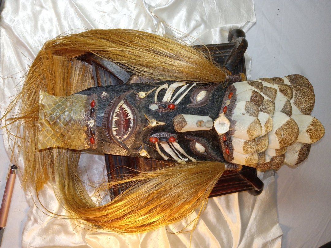 Antique Vintage Voodoo Mask - Etsy