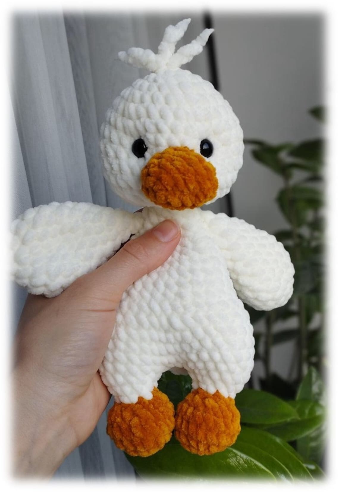 Crochet Duck Pattern, Crochet Pattern Baby Security Blanket Duckling ...