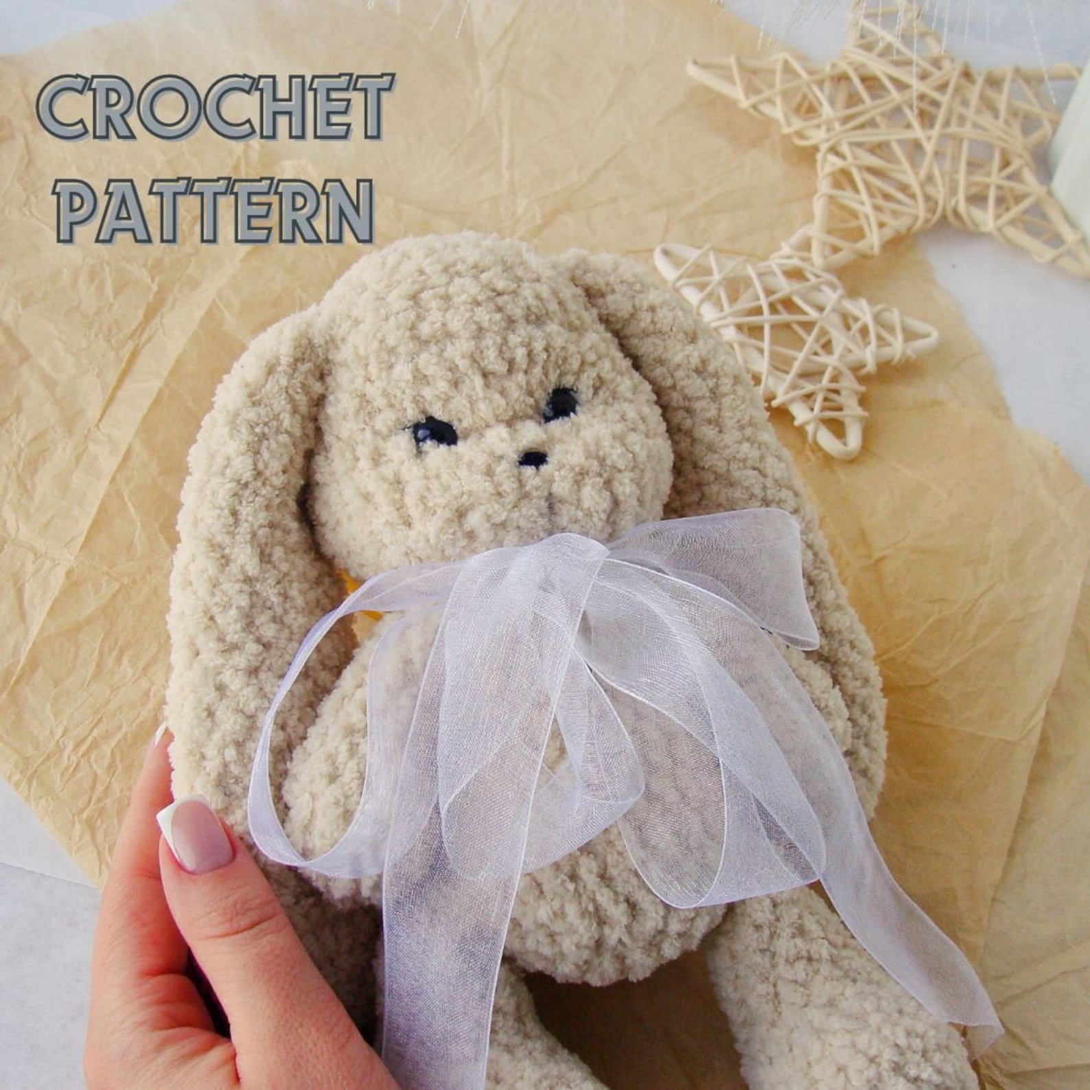 Crochet Pattern Bunny From Alize Softy Plus Pattern PDF DIY Crochet ...
