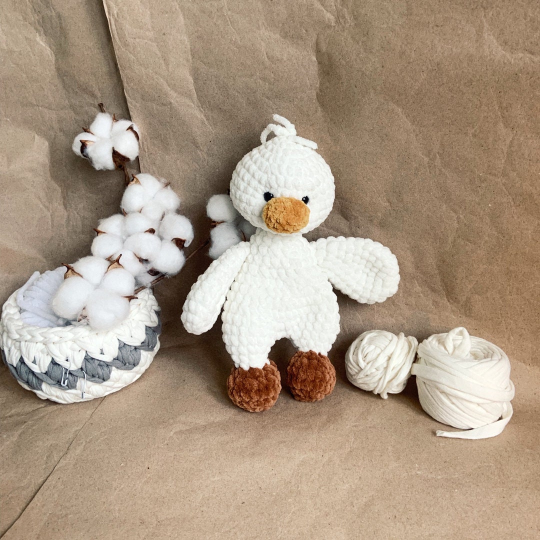 Crochet Duck Pattern, Crochet Pattern Baby Security Blanket Duckling ...