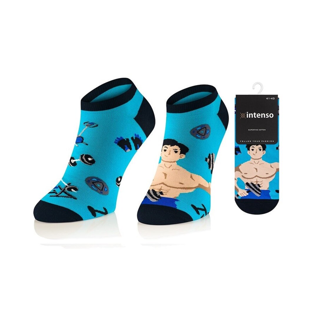 Gym Bodybuilder Cotton Ankle Socks, Funny Fitness Gift - Etsy