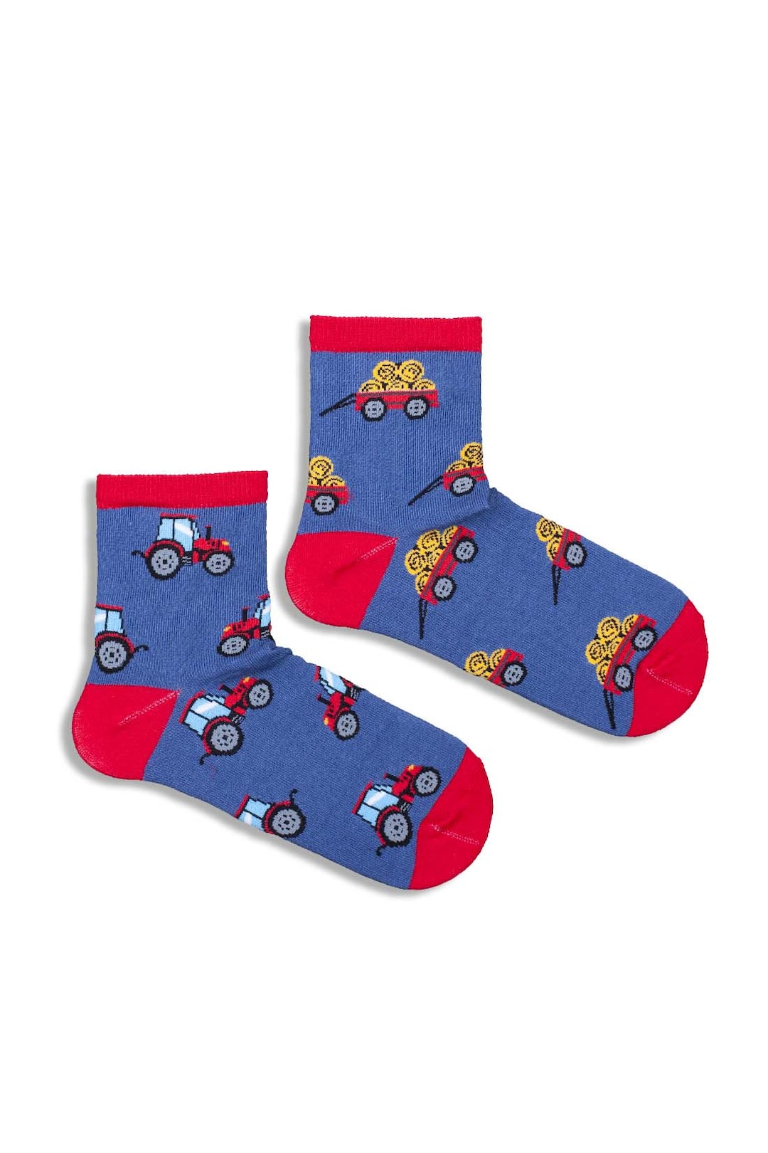 Tractor Trailer Farm Kids Socks Funny Socks Cozy Socks - Etsy