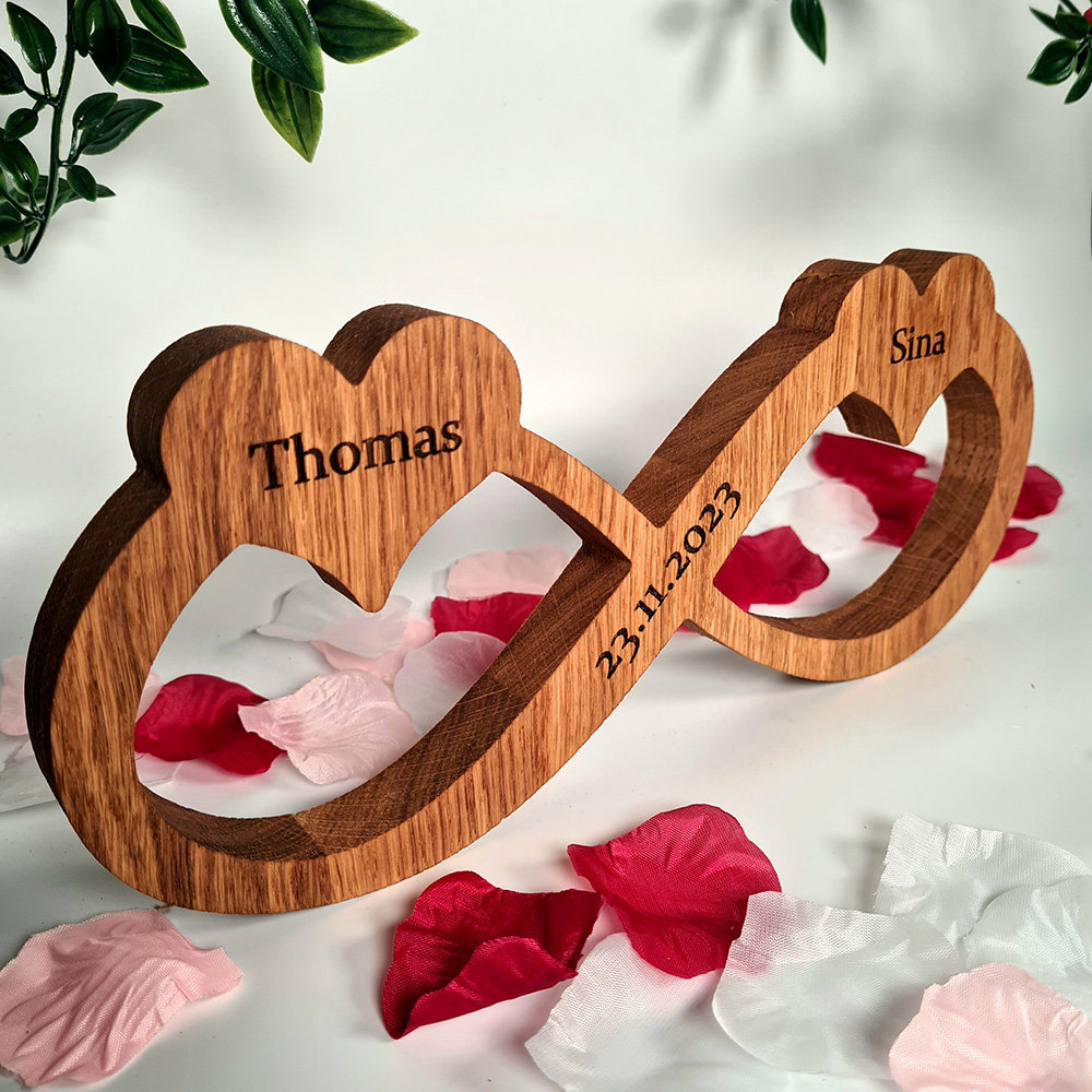 Infinity Symbol With Engraving Anniversary Gift Anniversary - Etsy