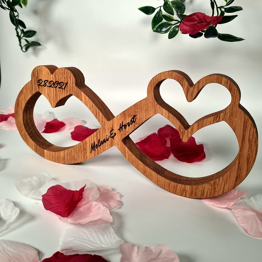 Infinity Symbol With Engraving Anniversary Gift, Anniversary Gift ...